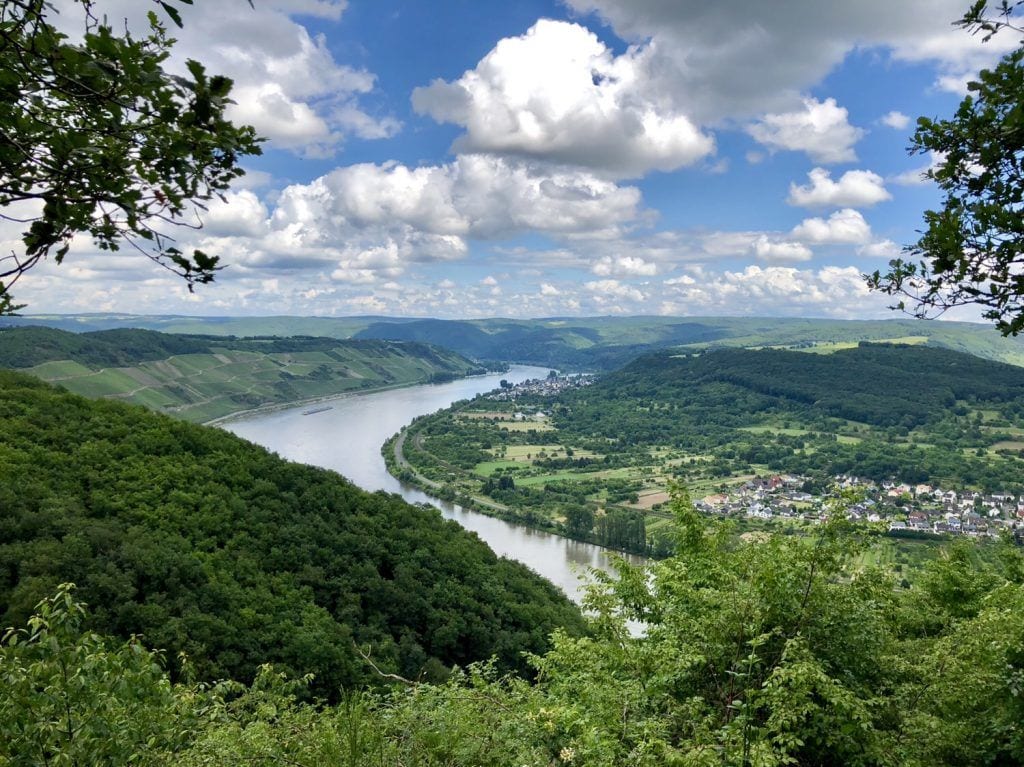 Wandern und Klettern auf dem Mittelrhein-Klettersteig bei Boppard
